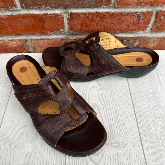 Clarks | Other | Clarks Unstructured Slip On Sandals Slides | Poshmark